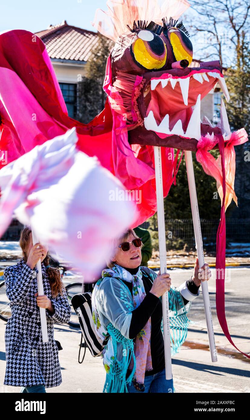 Children & adults dance in fancy costumes at Salida, Colorado's, 3rd ...