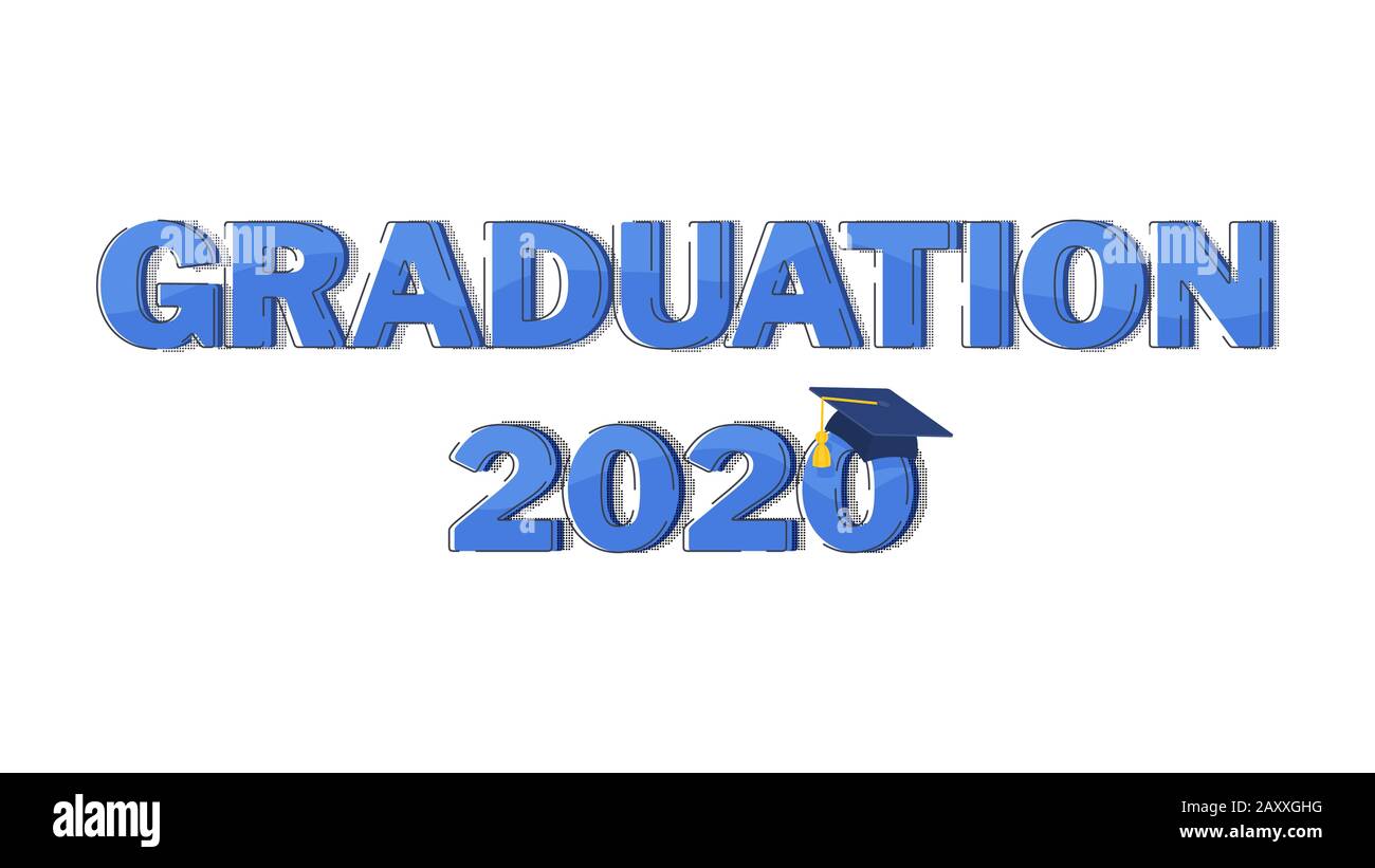 Word graduation typography vector concept Stock Vector Image & Art - Alamy