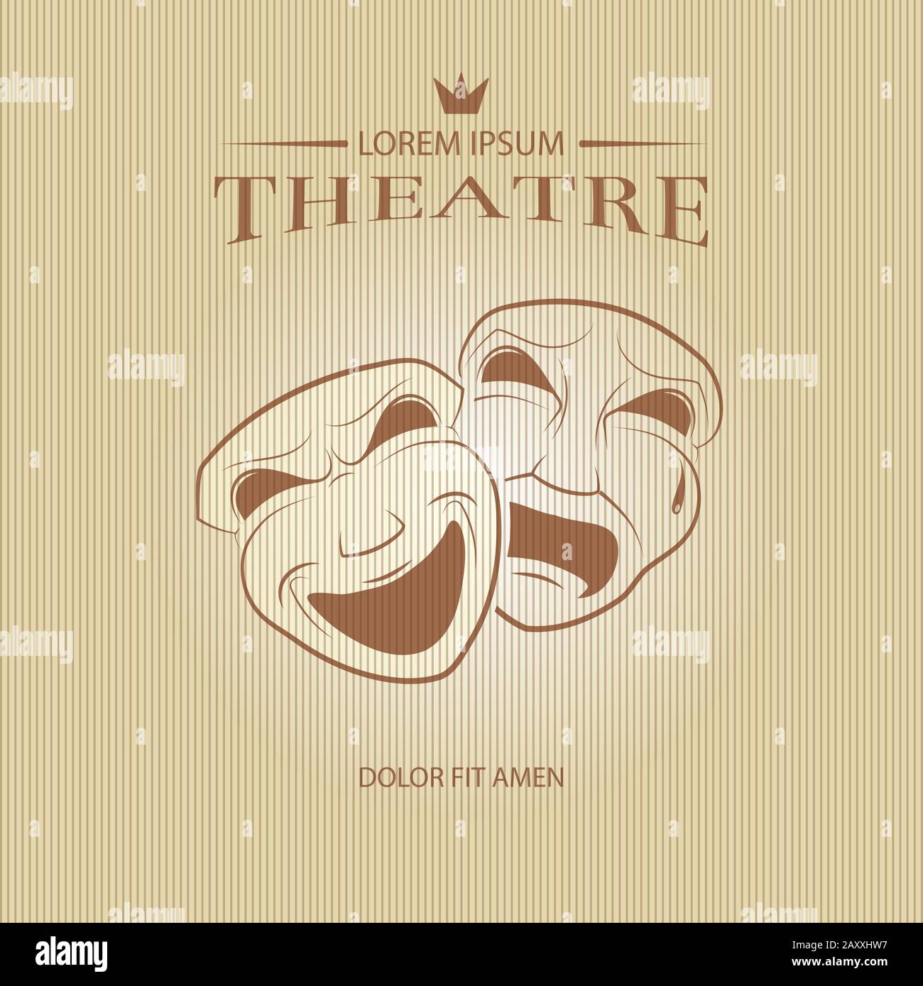 Tragedy mask hi-res stock photography and images - Alamy