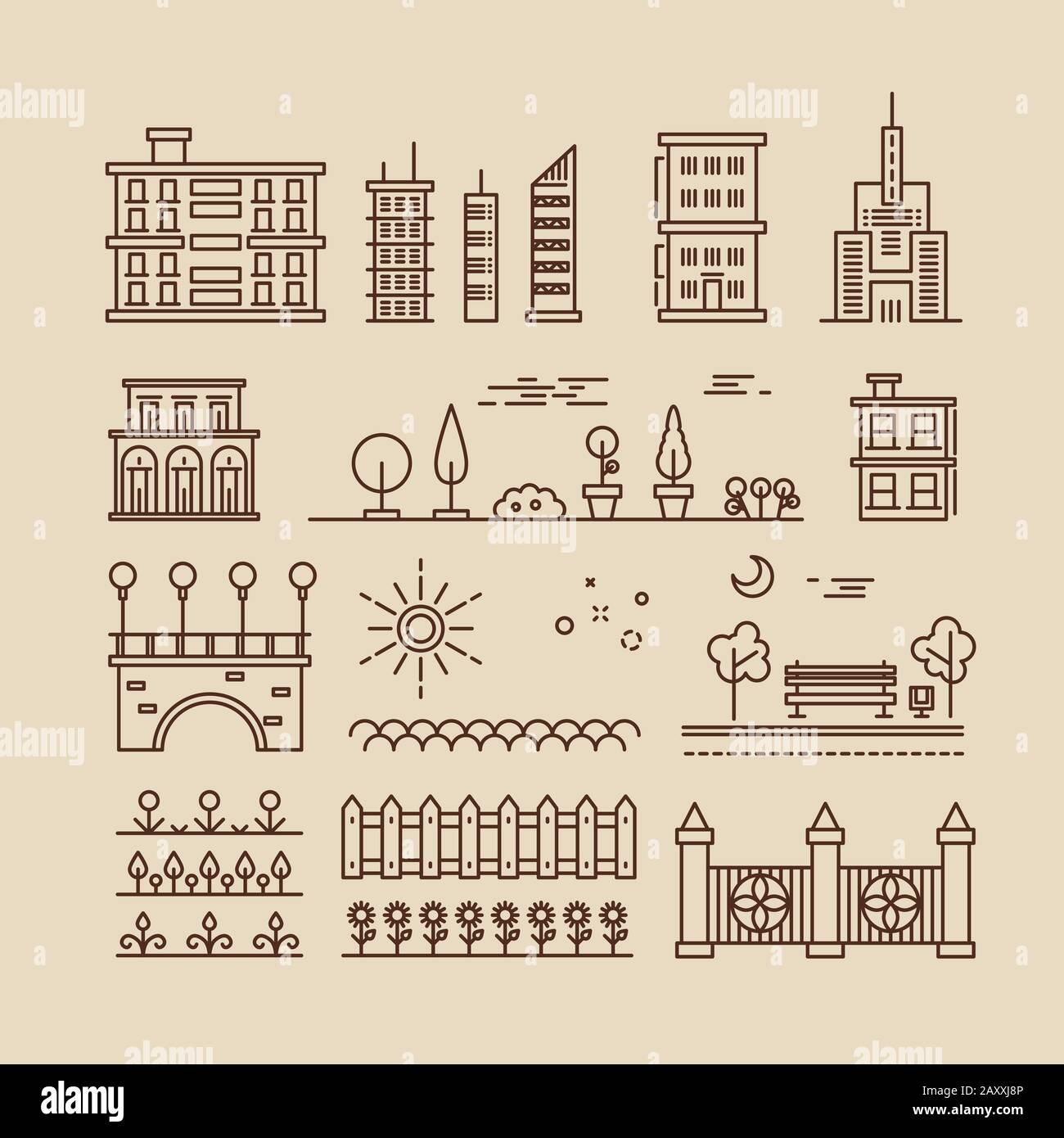 Linear road vector vectors hi-res stock photography and images - Alamy