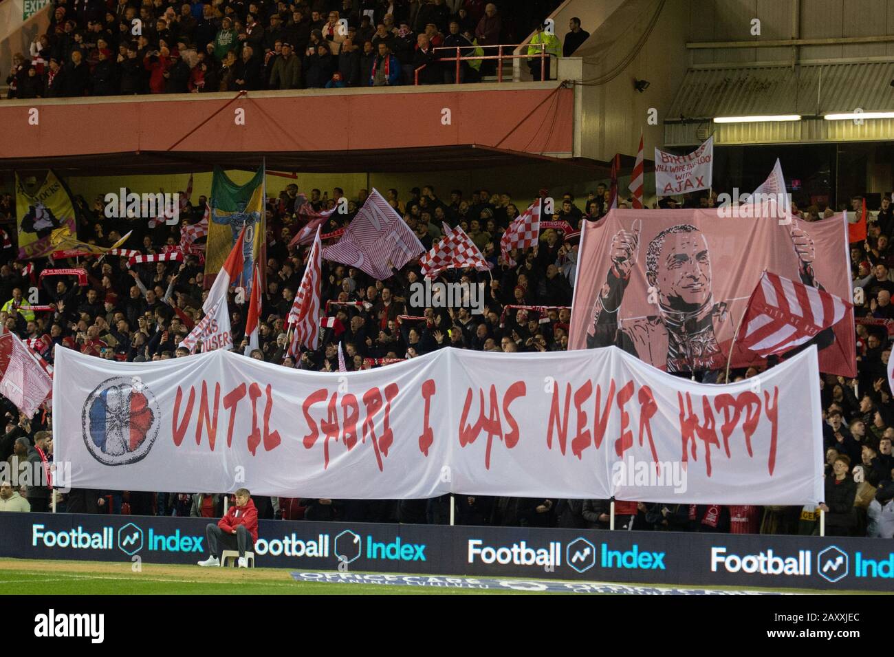 Nottingham forest banner hi-res stock photography and images - Alamy