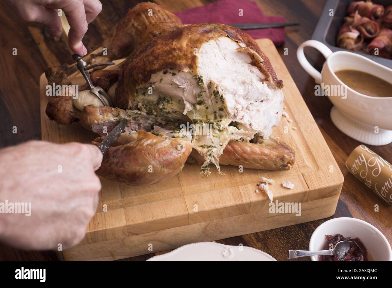 Carving Meat High Resolution Stock Photography and Images - Alamy