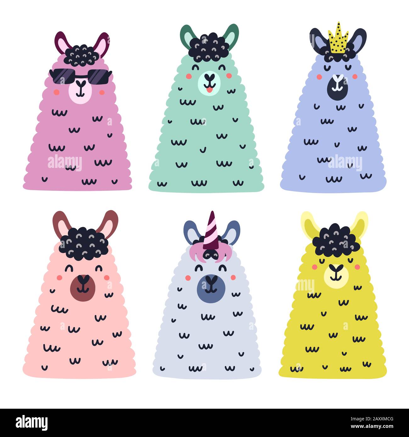 Faces of peru Stock Vector Images - Alamy