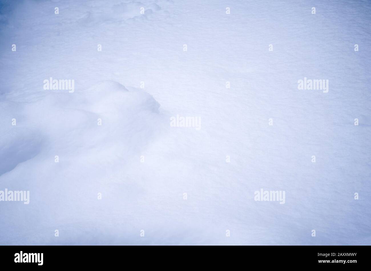 Winter landscape with snow. Background of fresh snow. Snowfall texture ...
