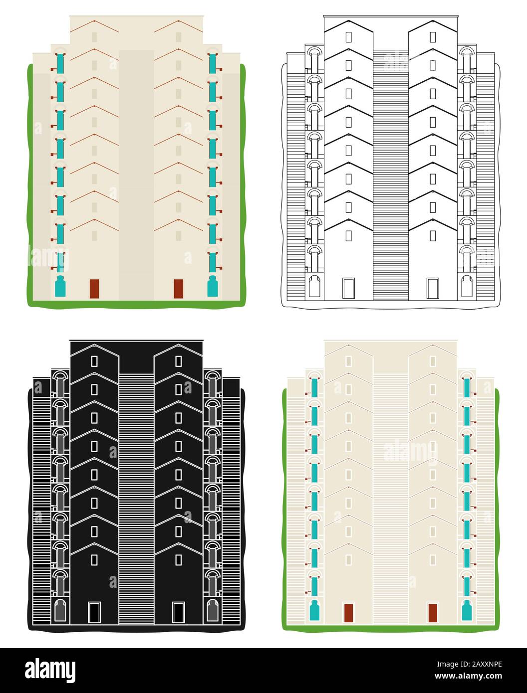Front roman Cut Out Stock Images & Pictures - Alamy