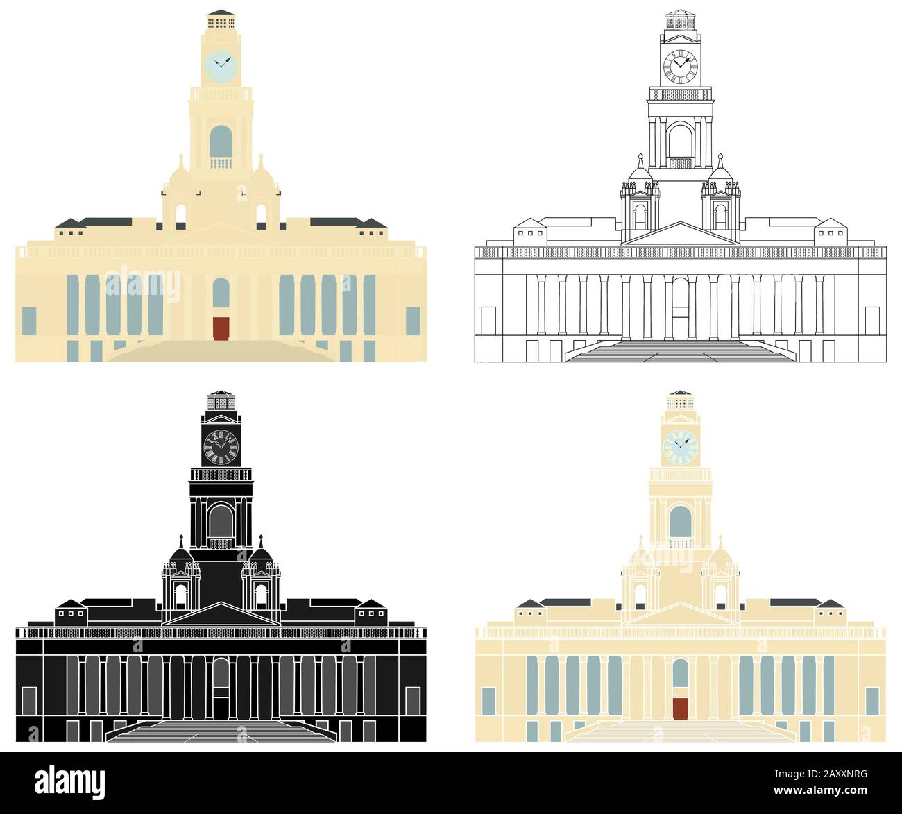 Portsmouth outline hi-res stock photography and images - Alamy