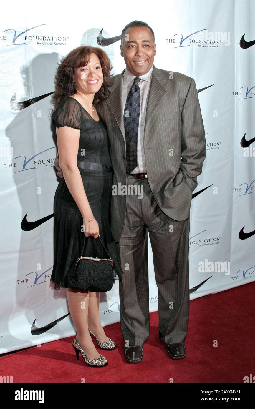 New York, NY, USA. 25 April, 2007. Wanda Saunders, John Saunders at the ...
