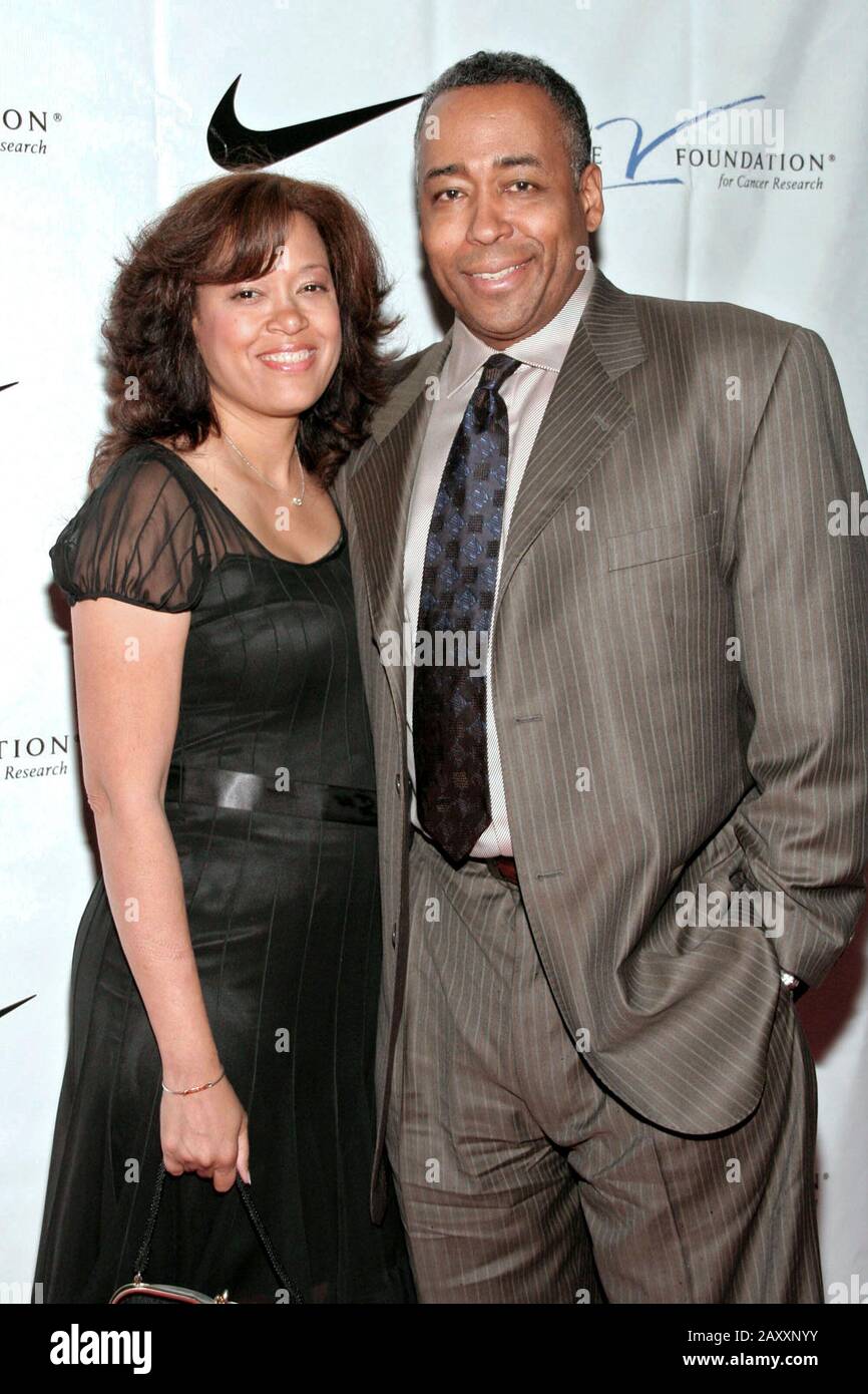 New York, NY, USA. 25 April, 2007. Wanda Saunders, John Saunders at the ...