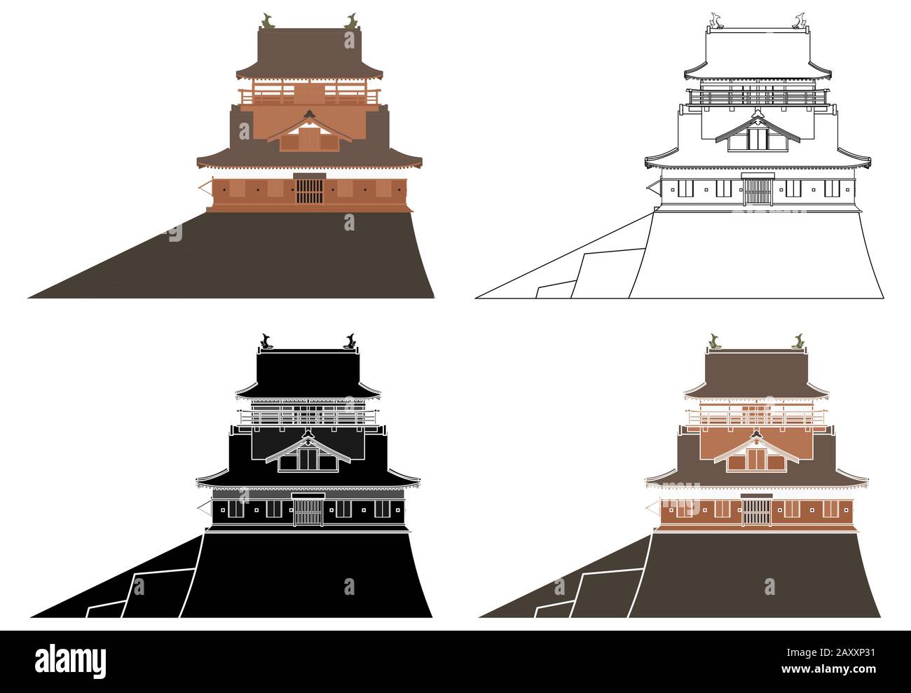 City park castle Cut Out Stock Images & Pictures - Alamy