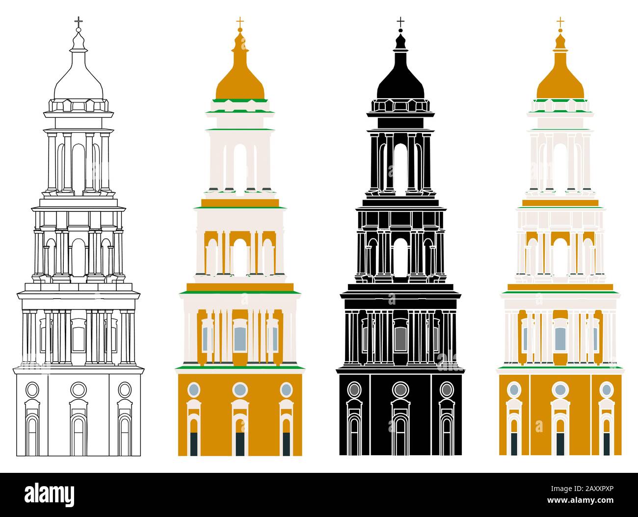 View historic bell tower Cut Out Stock Images & Pictures - Alamy