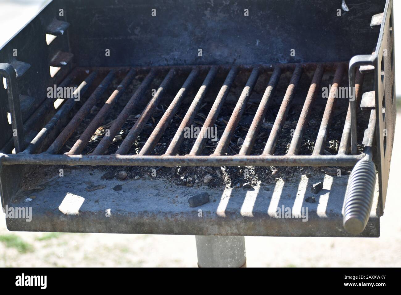 Barbecue in a Park Stock Photo - Alamy