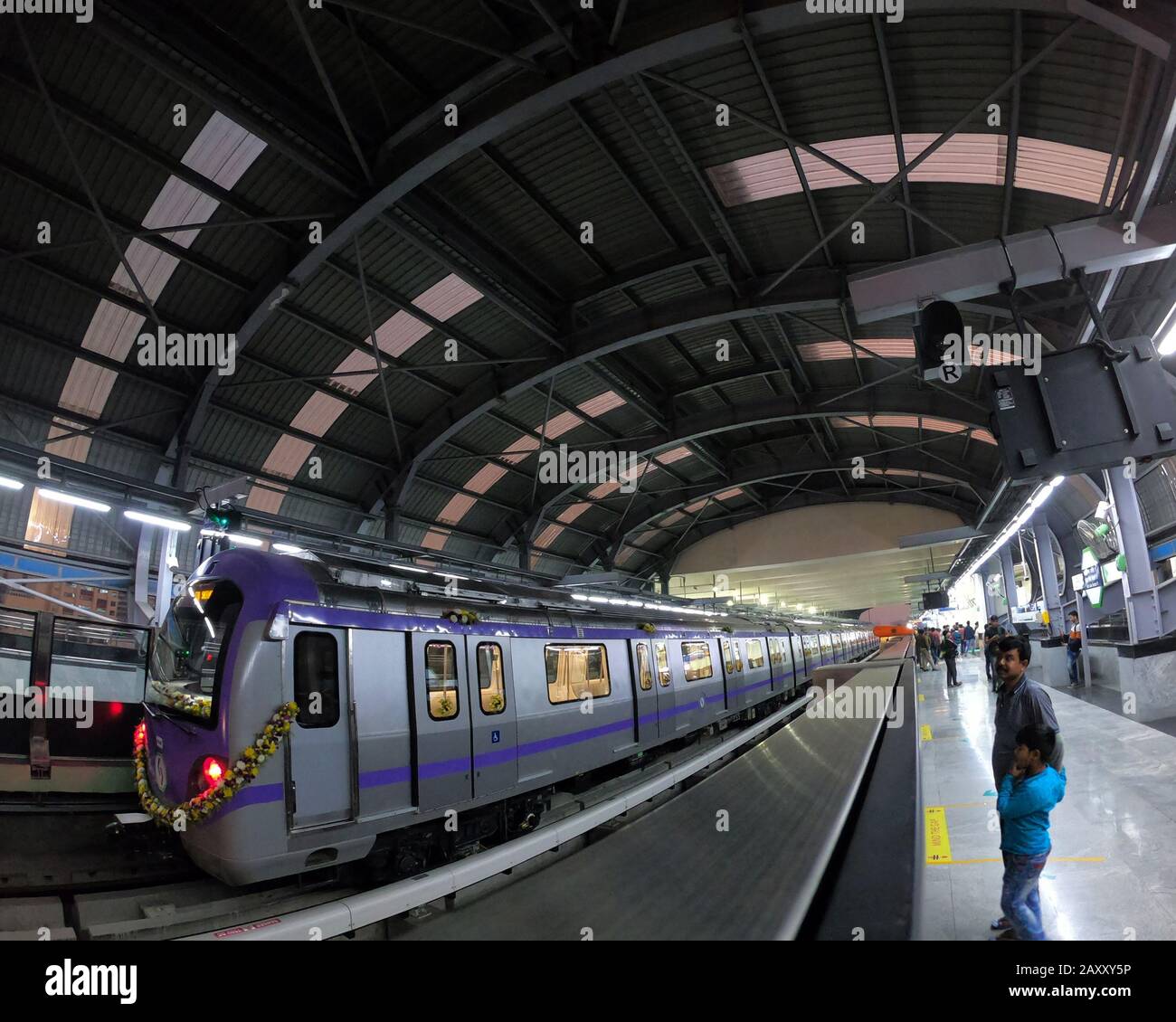 Inauguration metro railway hi-res stock photography and images - Alamy