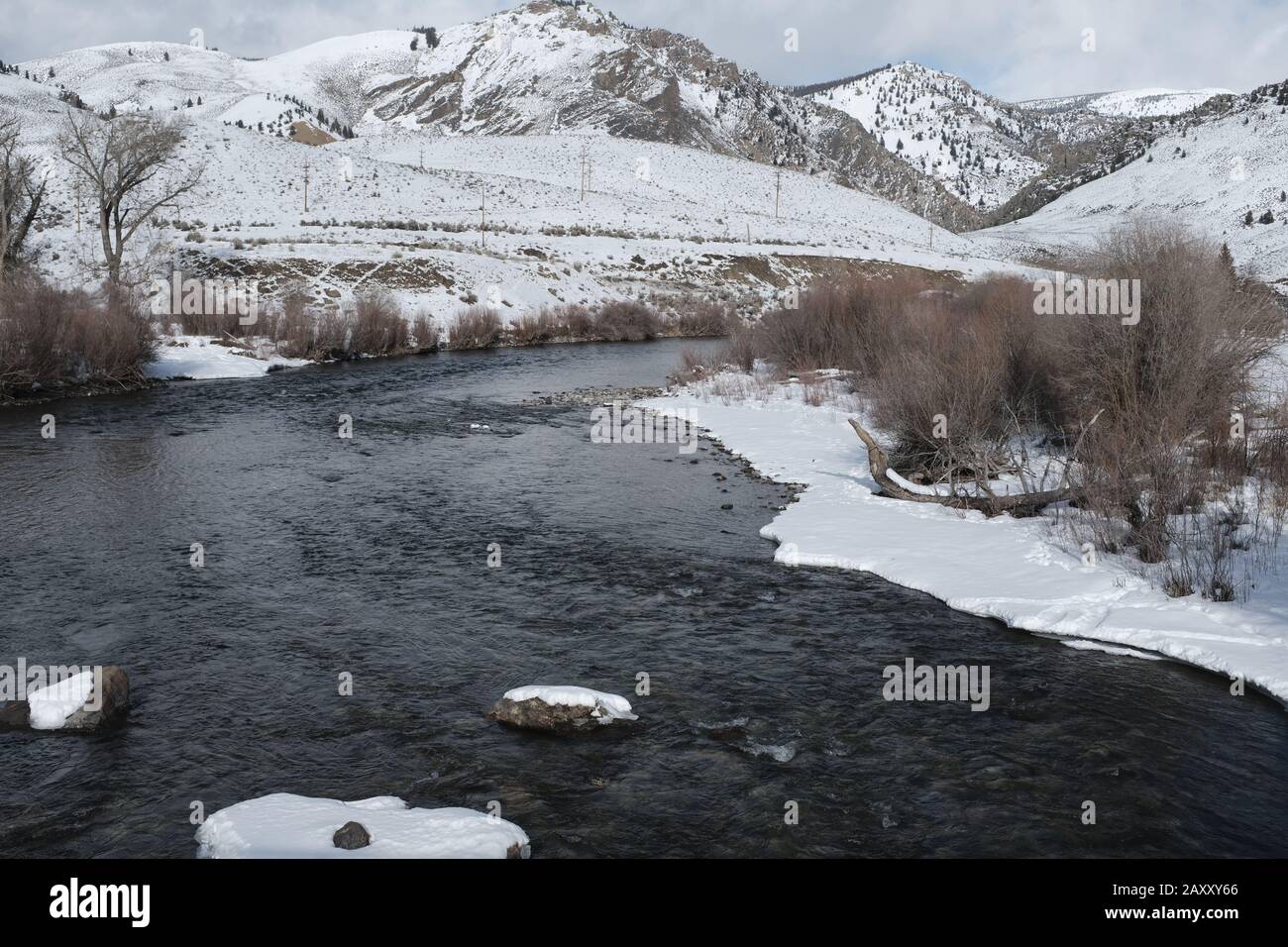 Salmon river mountains hi-res stock photography and images - Alamy