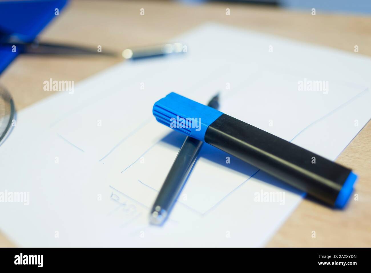 Technical table hi-res stock photography and images - Alamy
