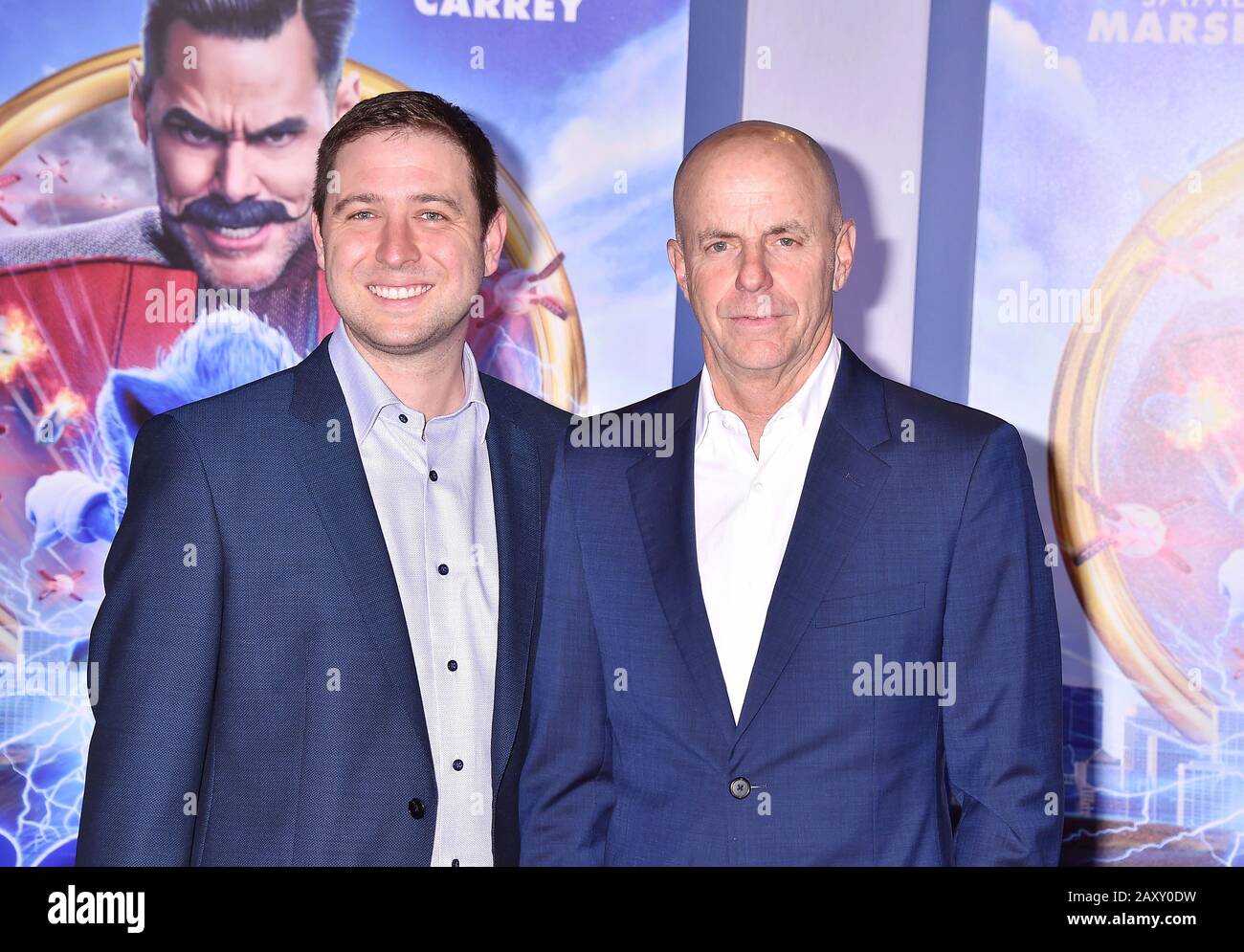 WESTWOOD, CA - FEBRUARY 12: Producers Toby Ascher (L) and Neal Moritz ...