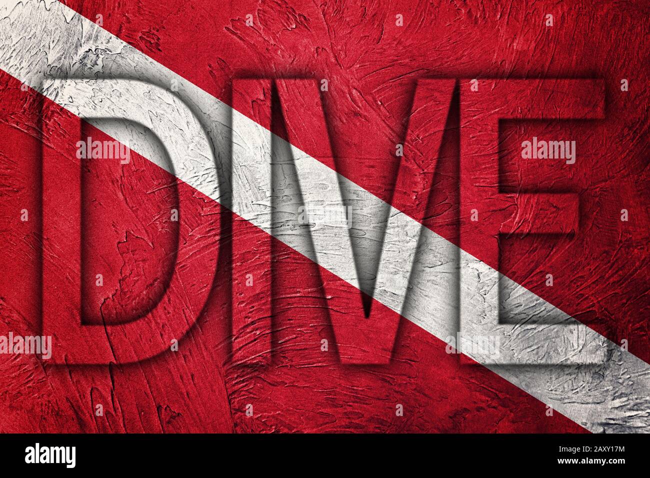 Diver Down Flag Stock Photo - Alamy
