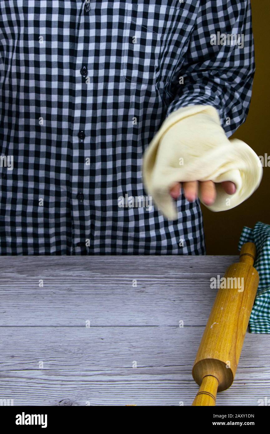 Tossing Pizza Dough High Resolution Stock Photography and Images - Alamy