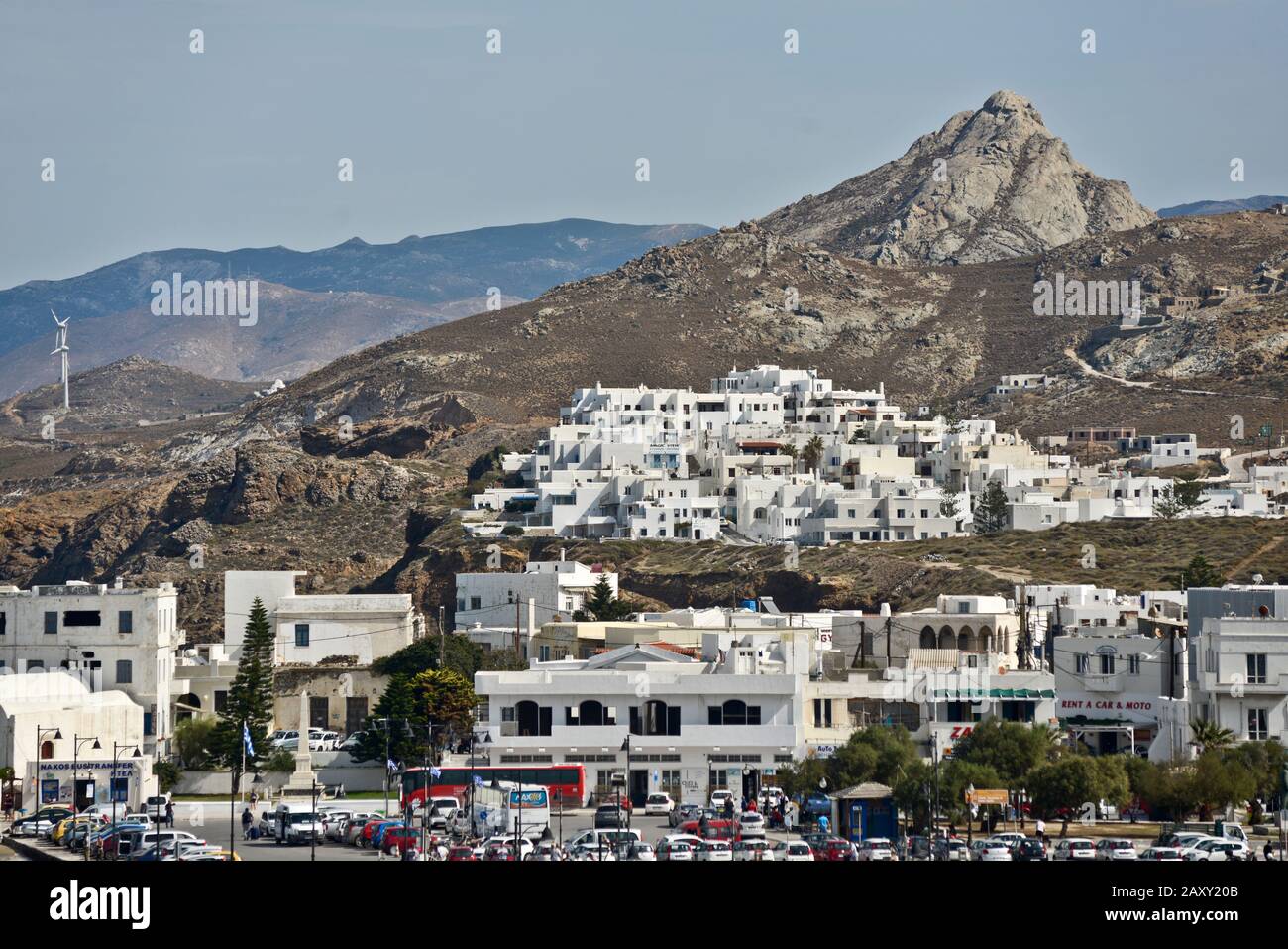 Naxos City, Greece Stock Photo - Alamy