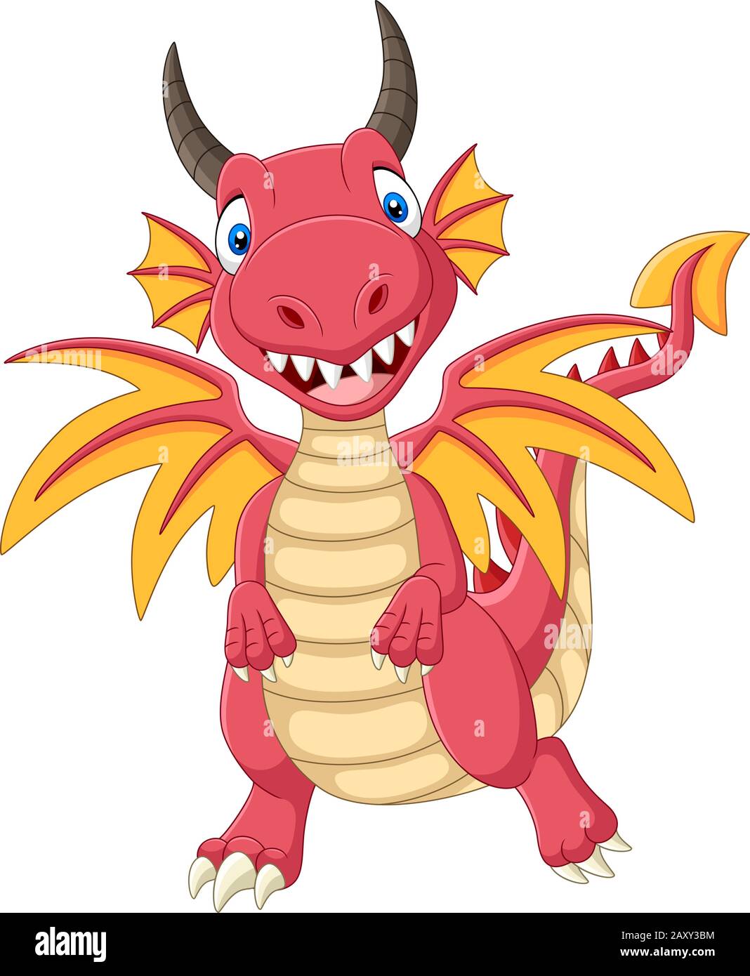 Dragon standing hi-res stock photography and images - Alamy