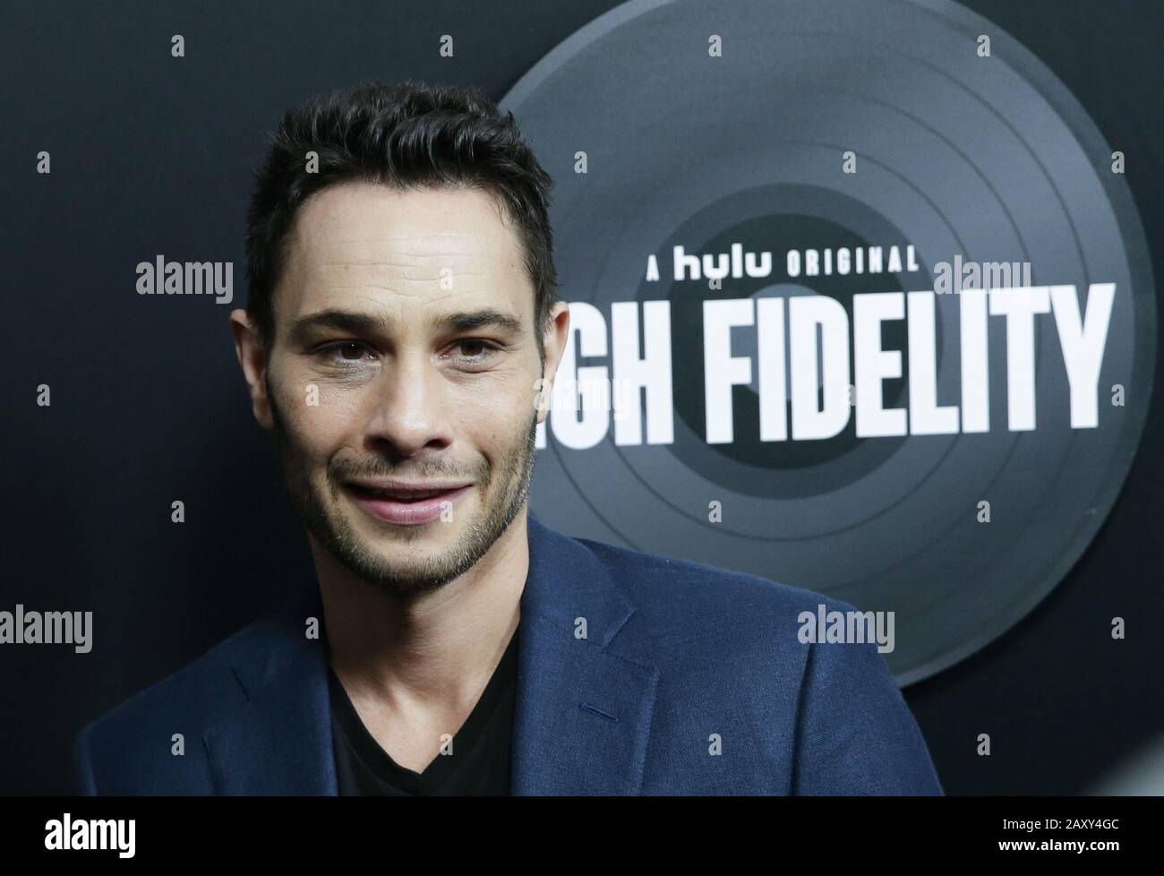 New York, United States. 13th Feb, 2020. Justin Silver arrives on the ...