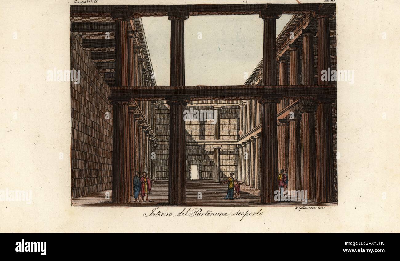 The interior the parthenon hi-res stock photography and images - Alamy