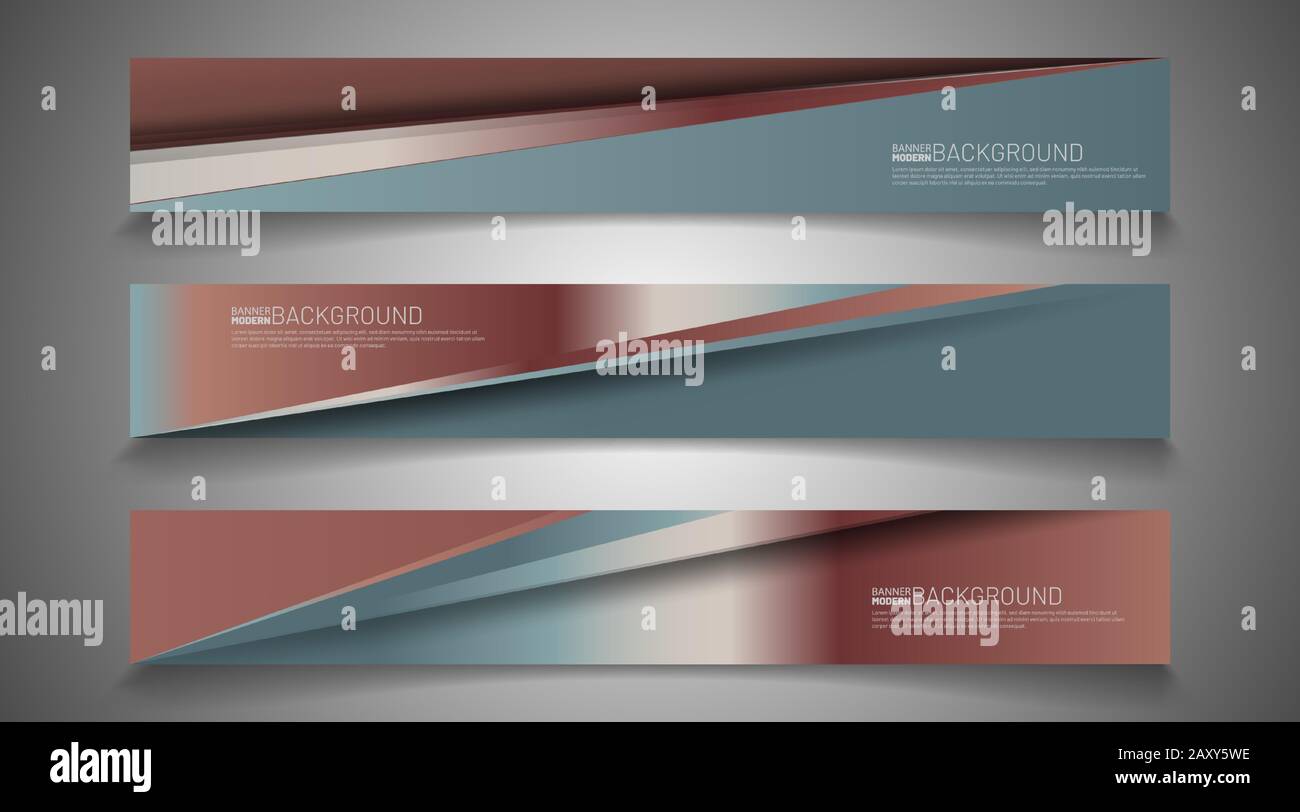 Vector material design banner background. Abstract creative concept of ...