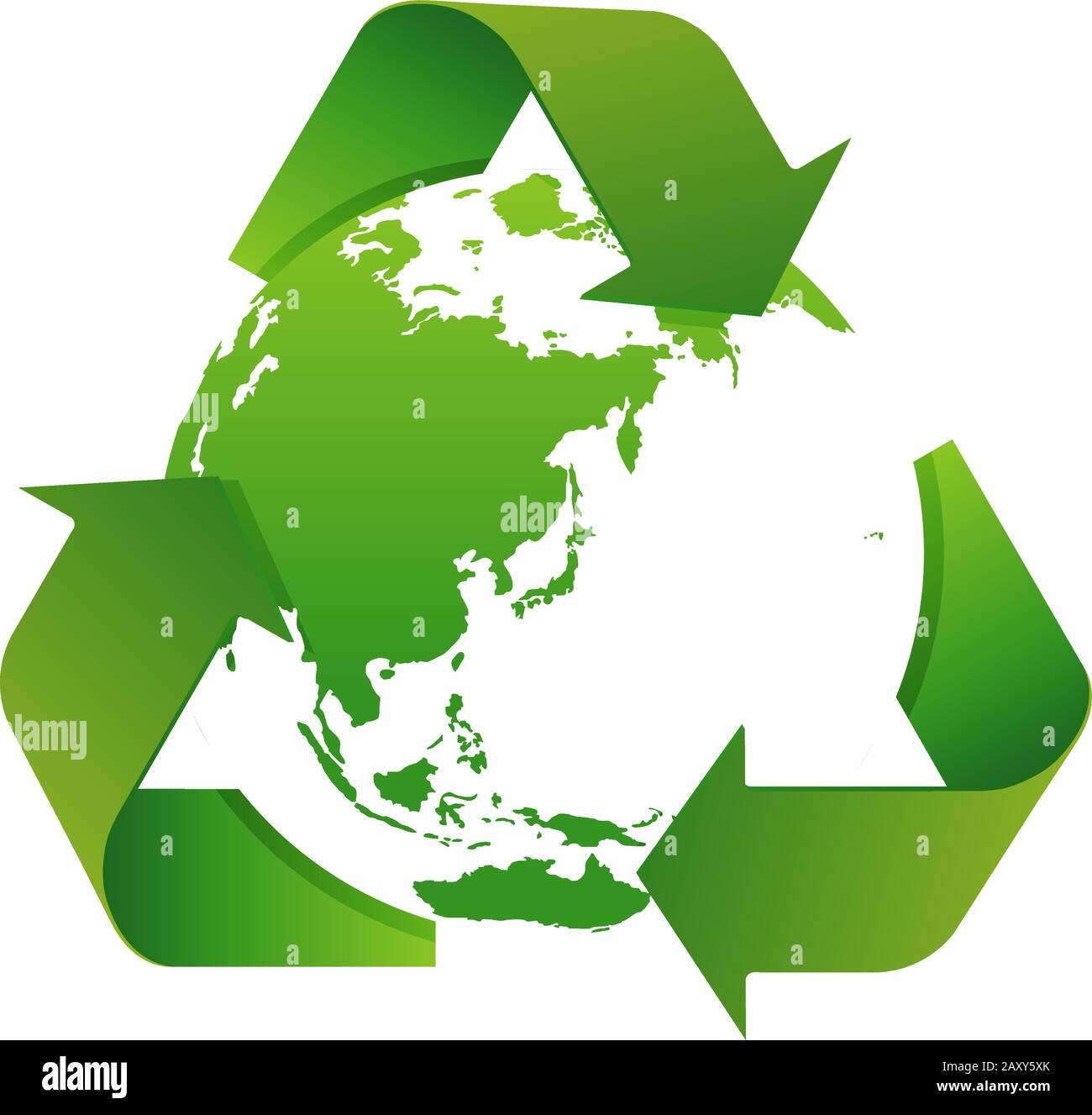Reduce Reuse Recycle Stock Vector Images - Alamy