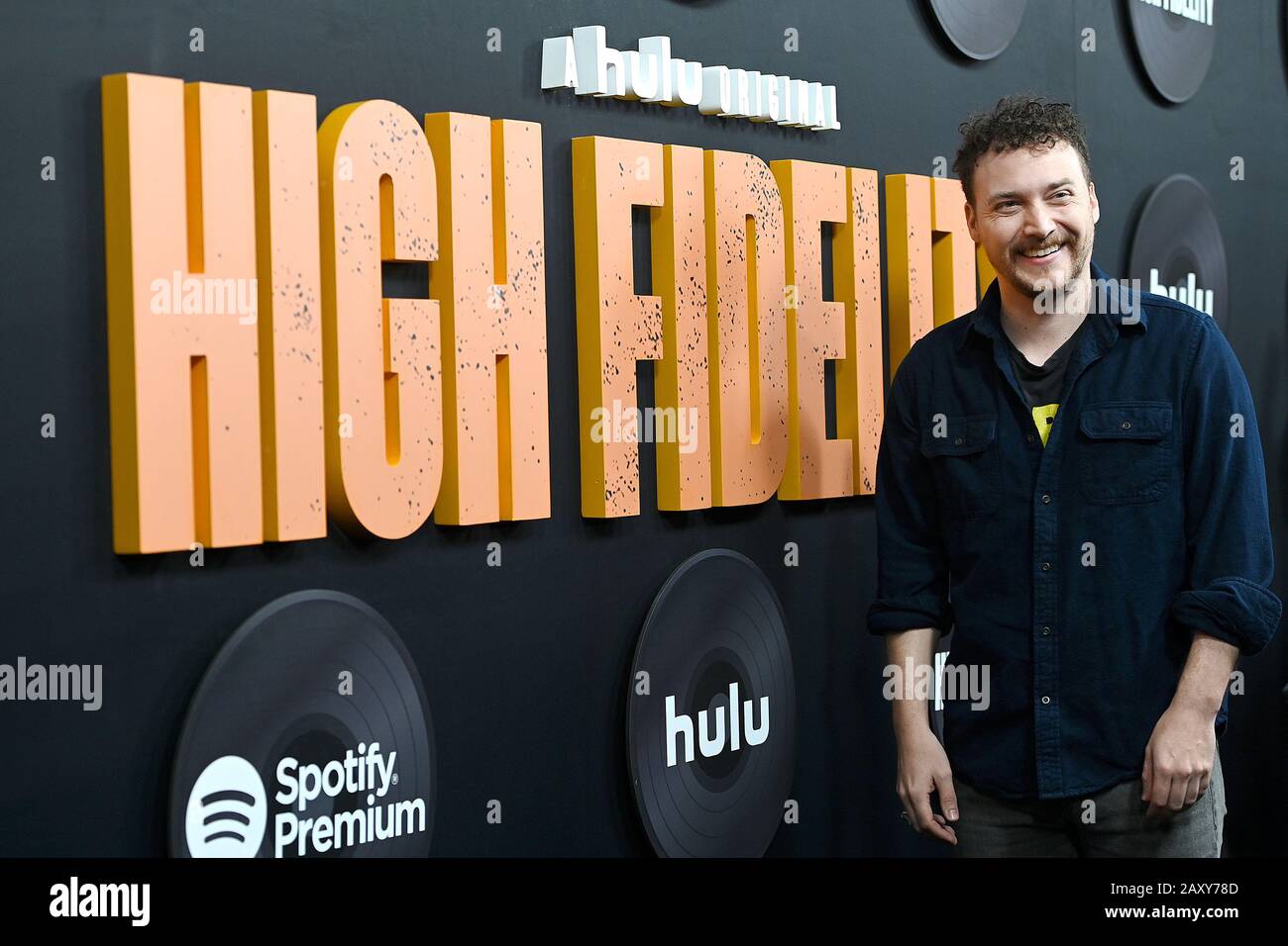 New York, USA. 13th Feb, 2020. Actor David H. Holmes attends Hulu's New ...