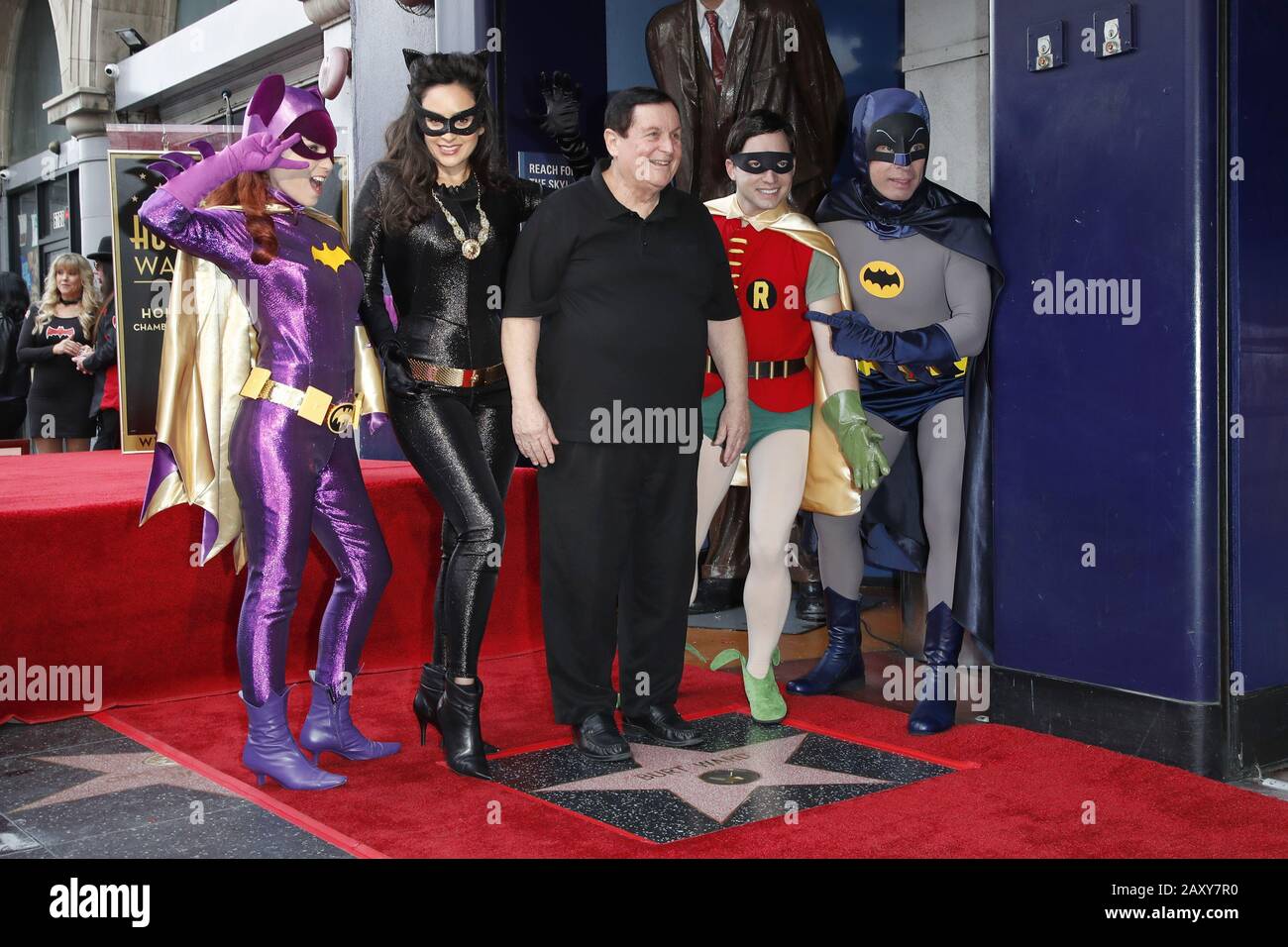 Burt Ward Star Ceremony on the Hollywood Walk of Fame on January 9 ...