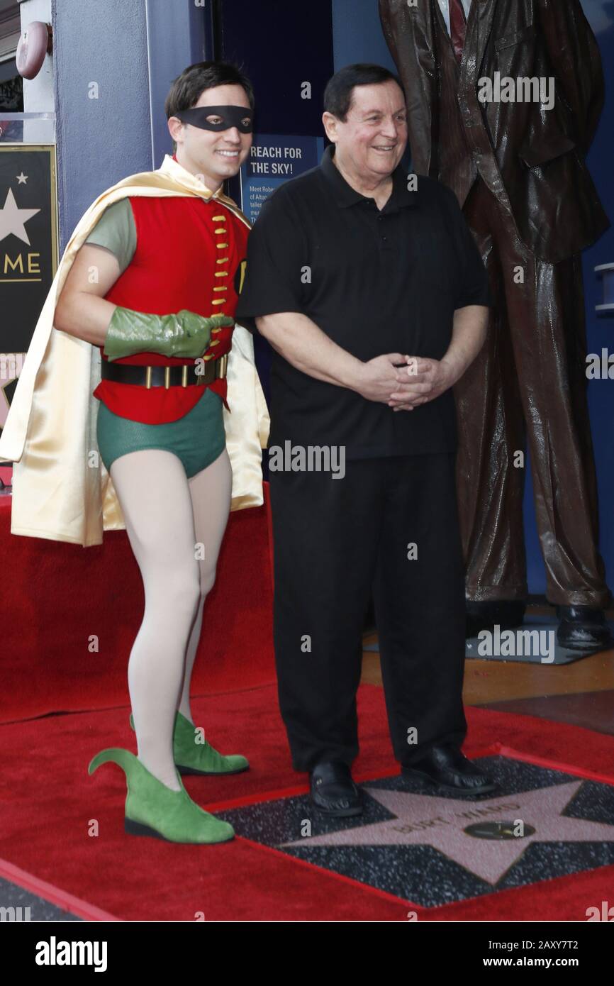 Burt Ward Star Ceremony on the Hollywood Walk of Fame on January 9 ...