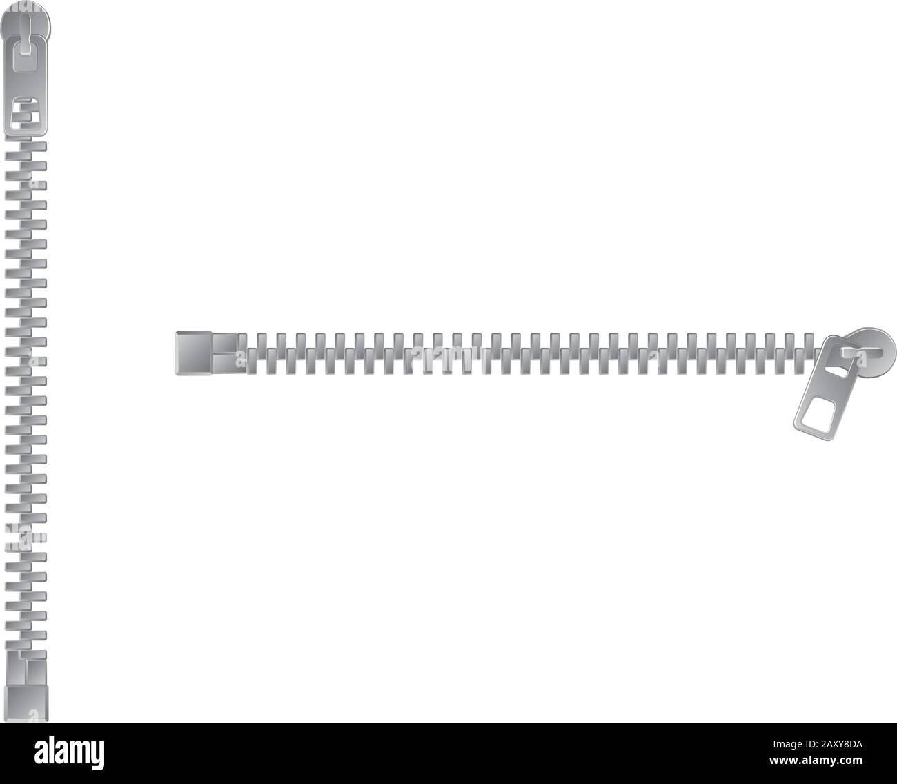 Zipper (fastener) vector illustration Stock Vector Image & Art - Alamy