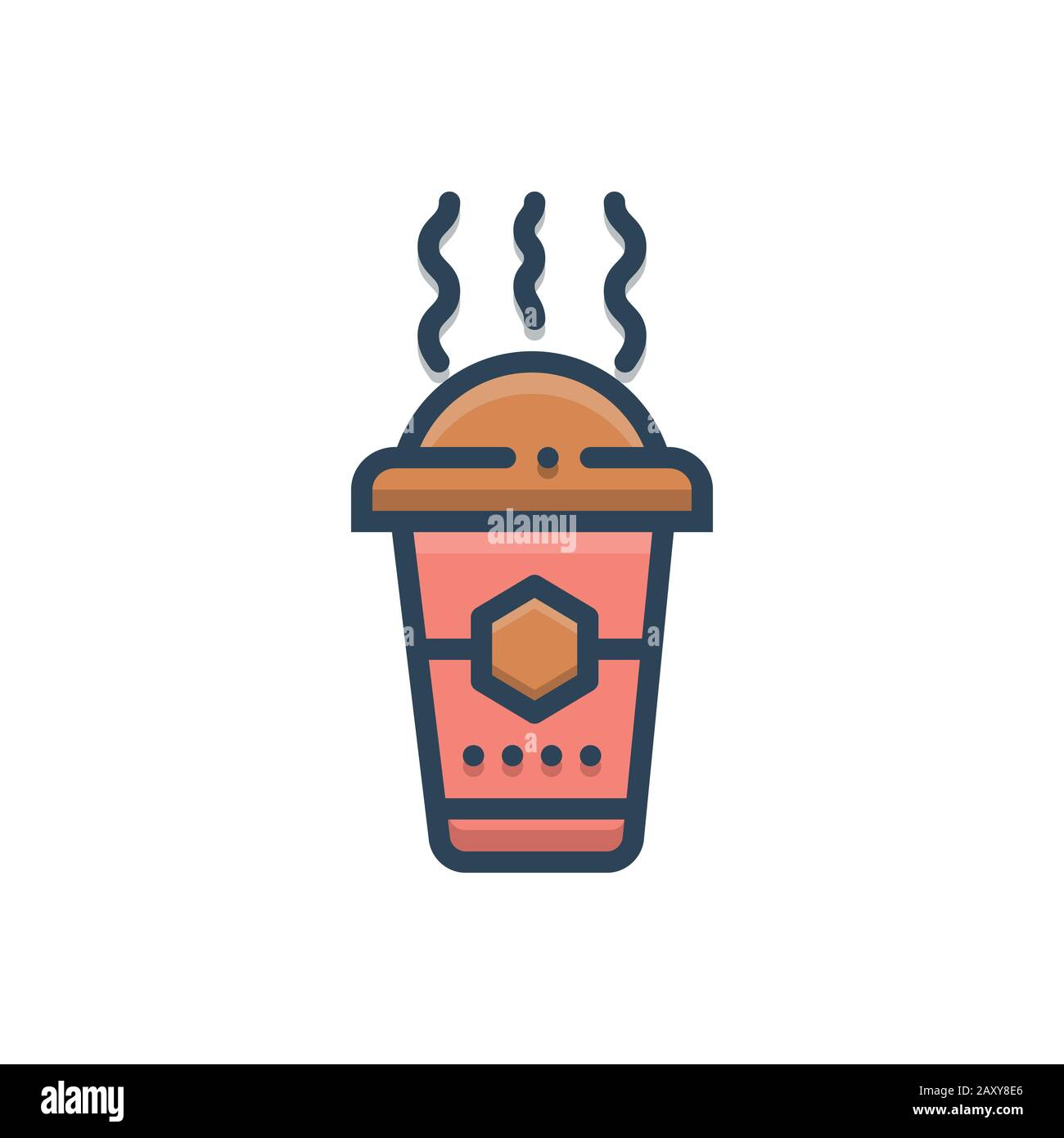 Coffee to go vector Stock Vector Images - Alamy
