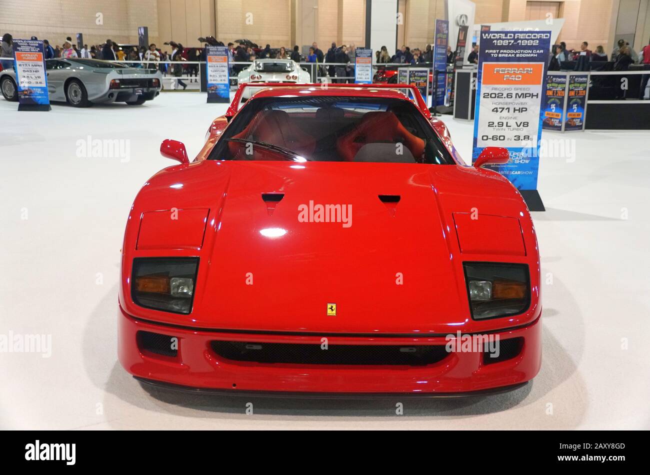 Philadelphia, Pennsylvania, U.S.A - February 9, 2020 - The front view ...