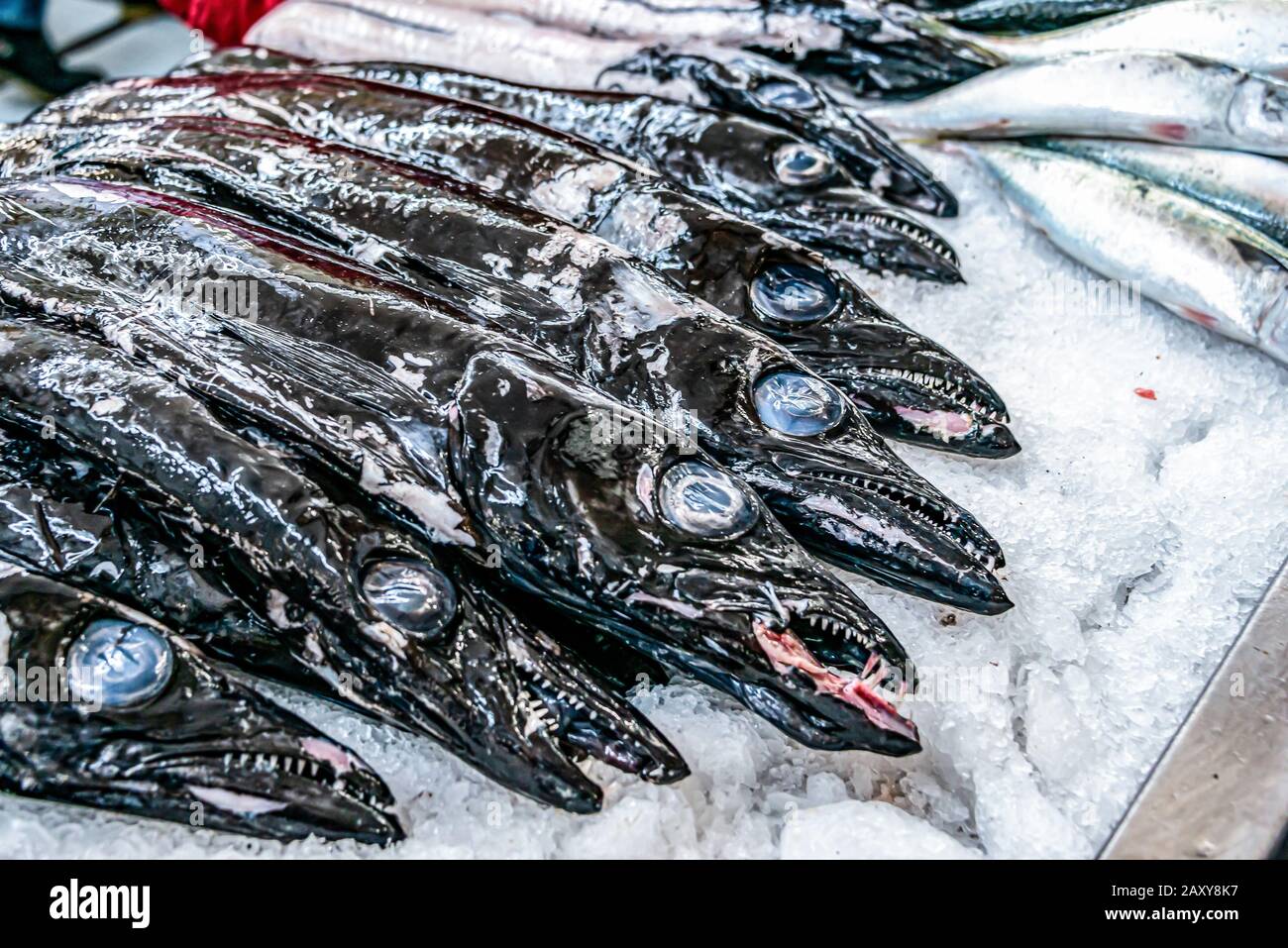 Madeira fish market hi-res stock photography and images - Alamy