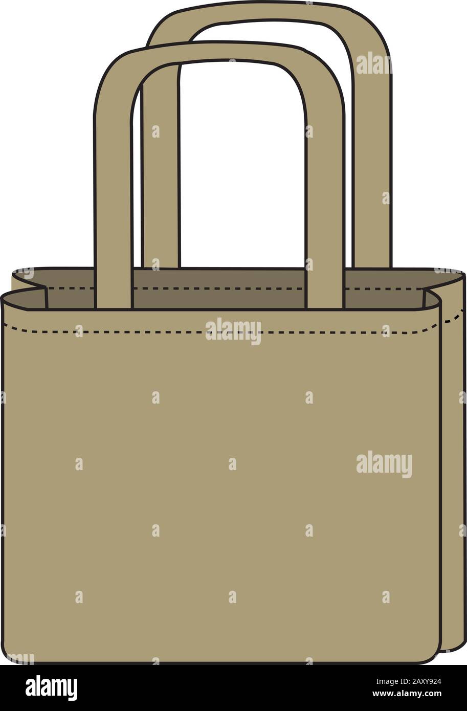 Tote Bag Template Vector