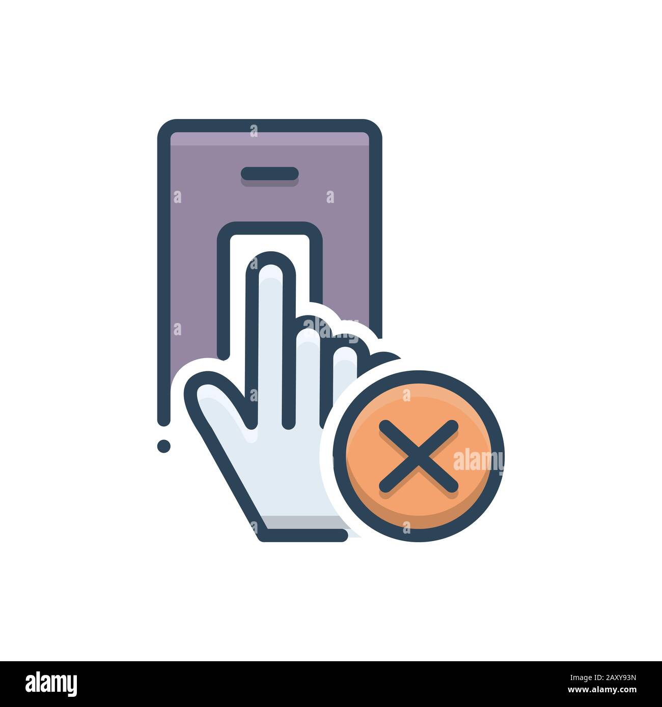 Rejected symbol Stock Vector Images - Alamy