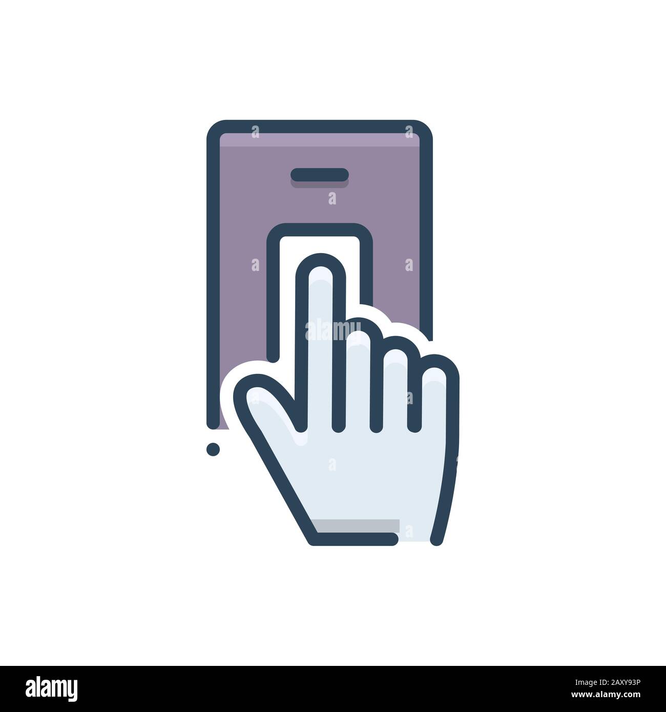 Finger logo Stock Vector Images - Alamy