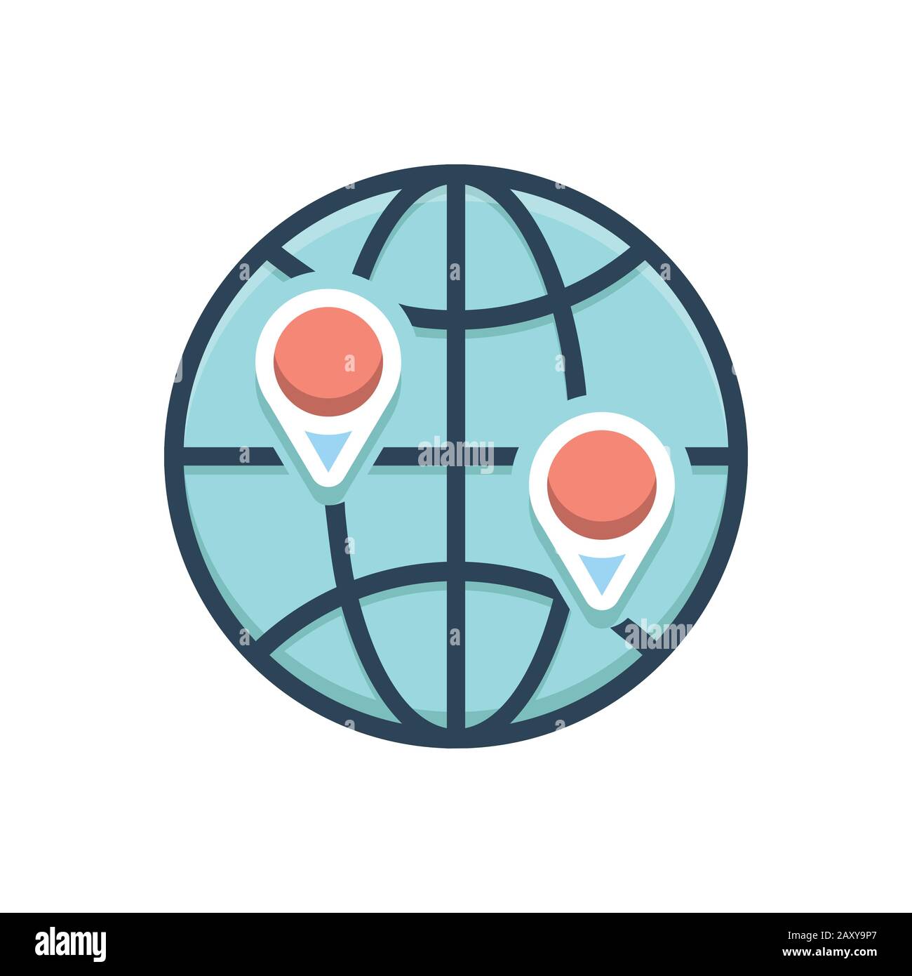 International business global Stock Vector Images - Alamy