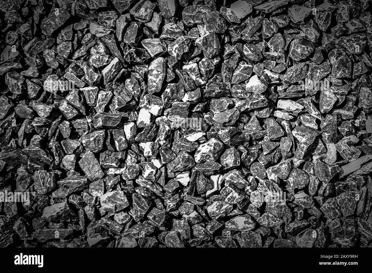 Gravel gray small rock and stone texture background Stock Photo - Alamy