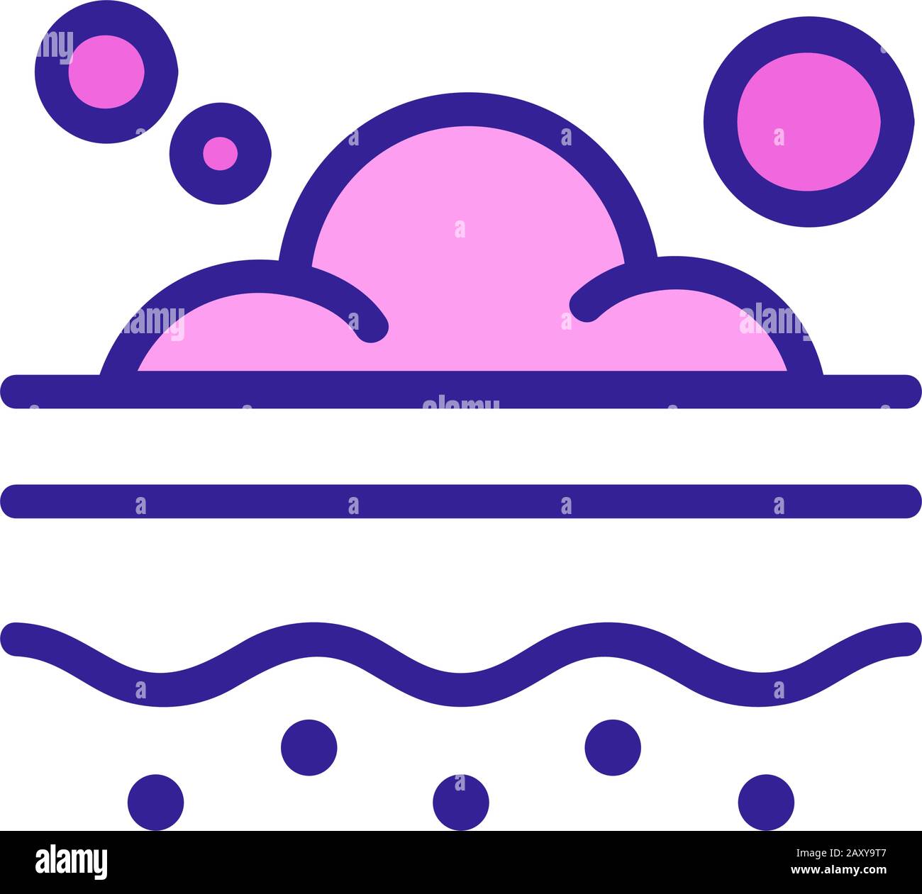 Skin care icon vector. Isolated contour symbol illustration Stock ...
