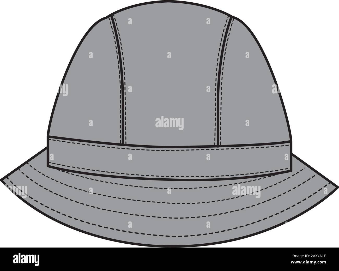 casual adventure hat vector illustration Stock Vector Image & Art - Alamy