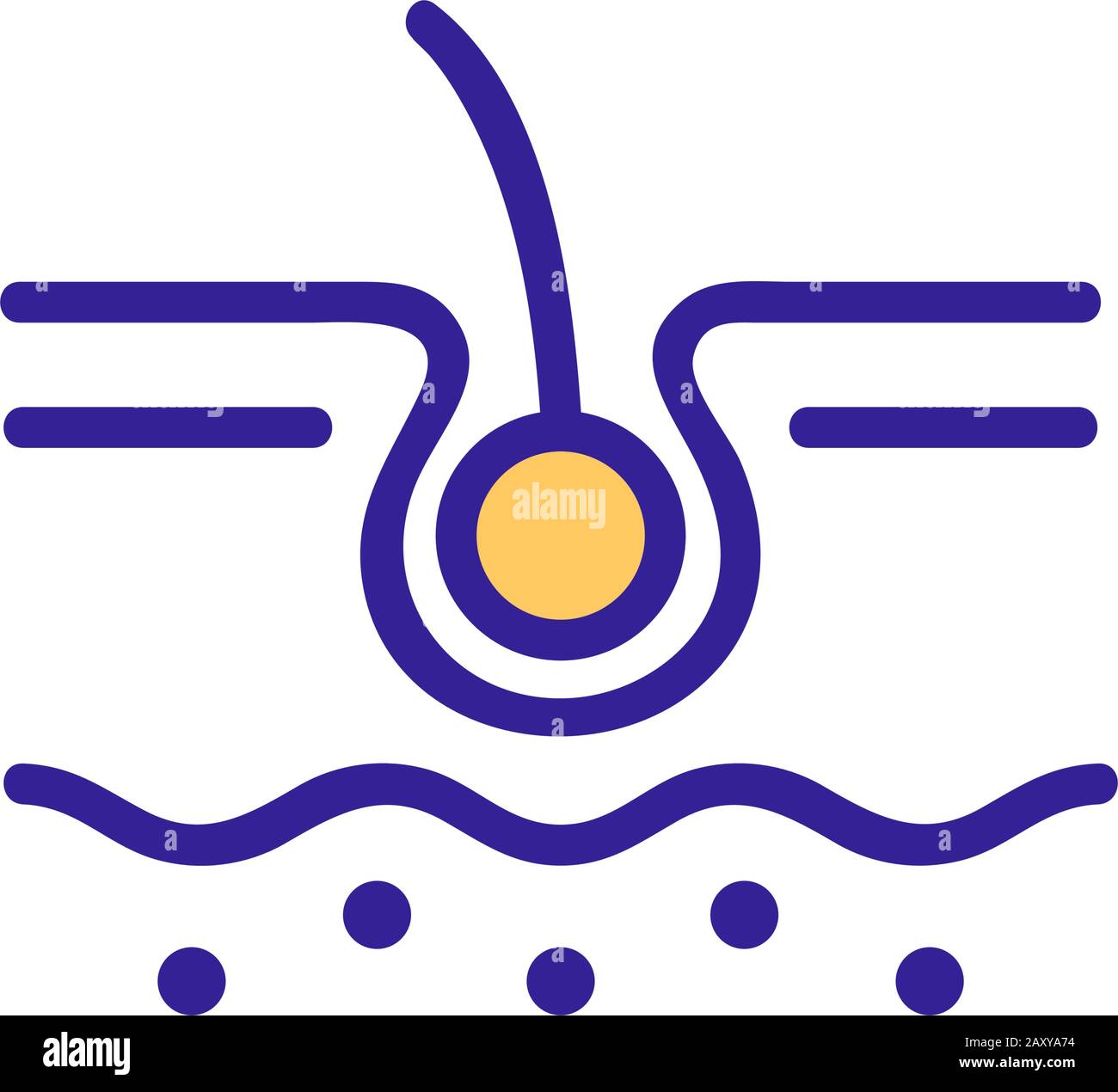 Skin care icon vector. Isolated contour symbol illustration Stock ...