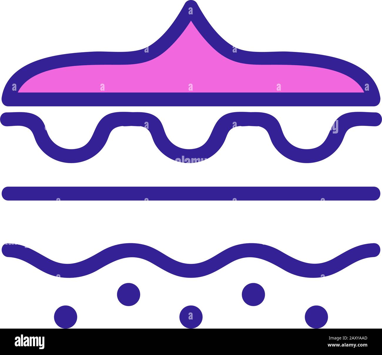 Skin care icon vector. Isolated contour symbol illustration Stock ...