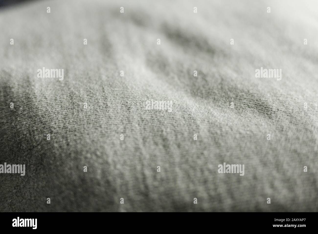 Light Grey woven cotton fabric textile texture close up macro detailed ...