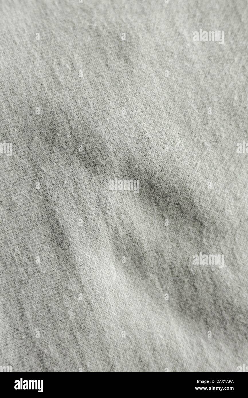 Light grey woven cotton fabric textile texture close up Stock Photo - Alamy
