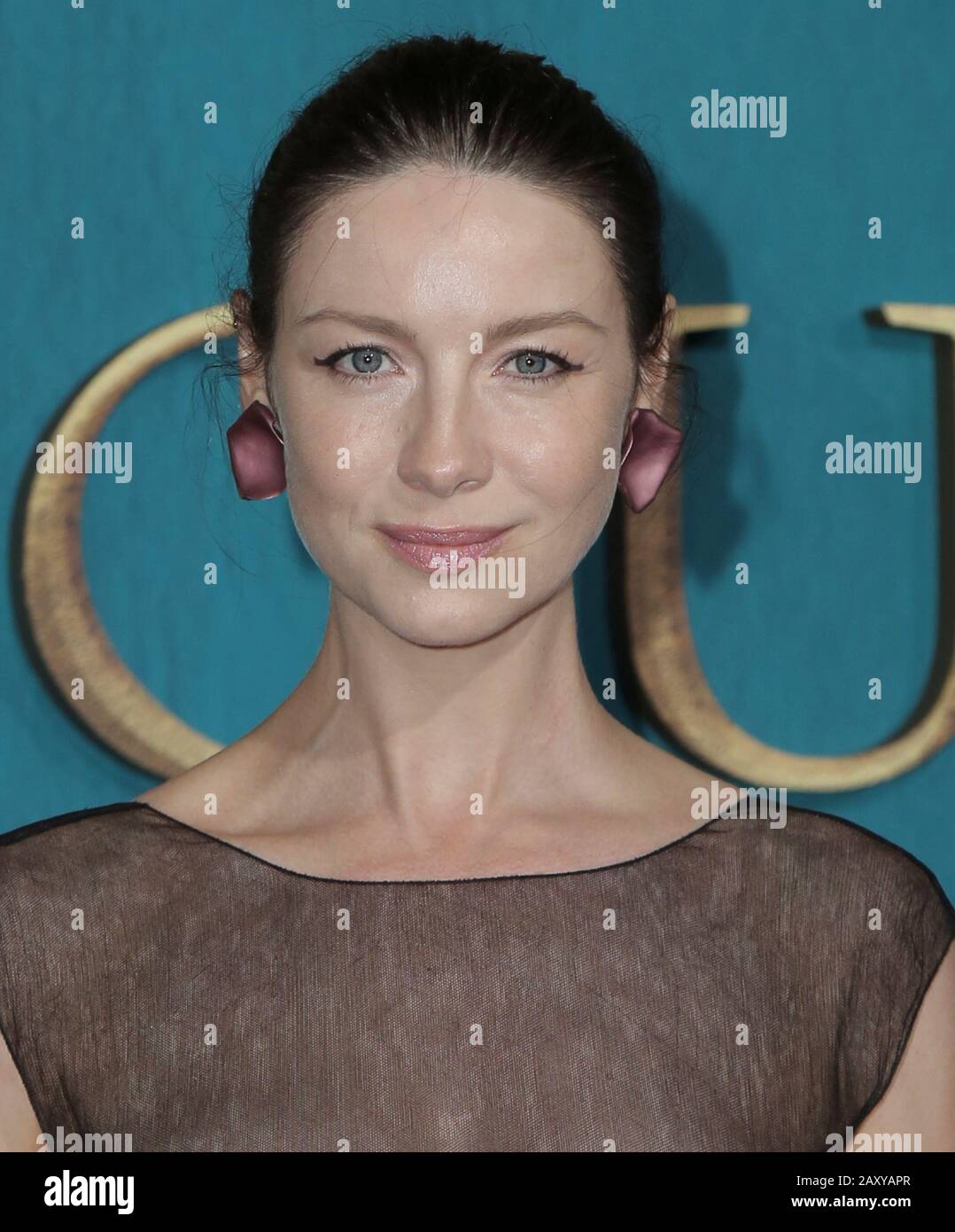 Caitriona Balfe walking the red carpet at the Starz Premiere Event For ...