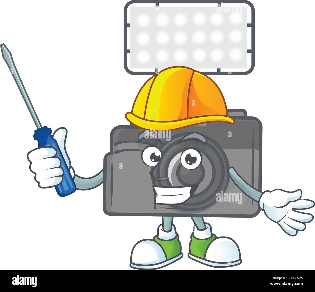 Floodlight Icon Cartoon Style High Resolution Stock Photography and ...