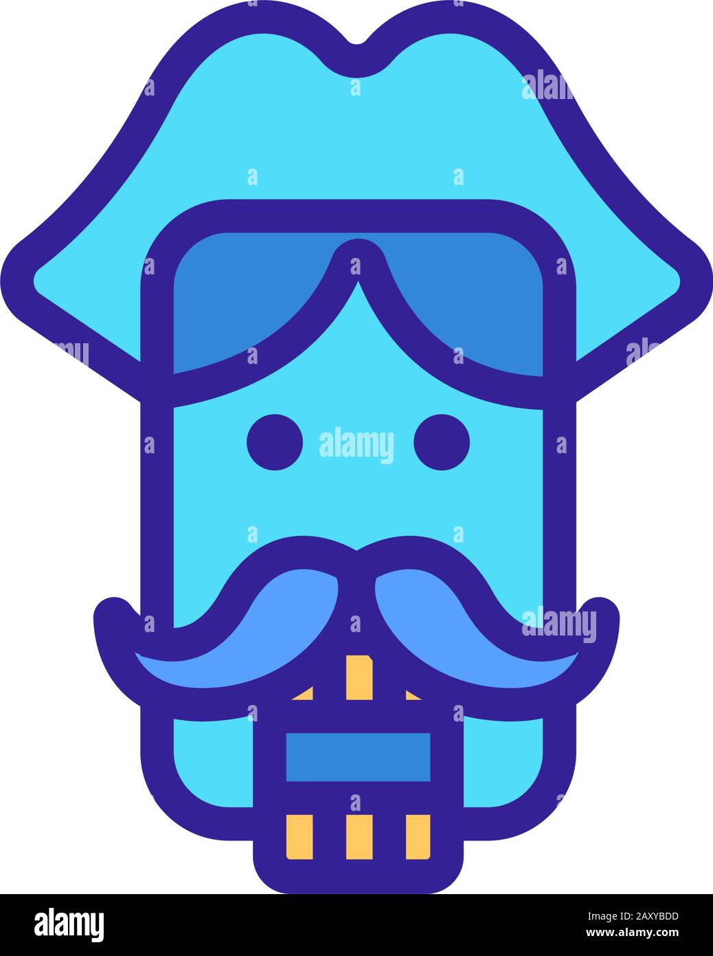 nutcracker Icon vector. Isolated contour symbol illustration Stock ...