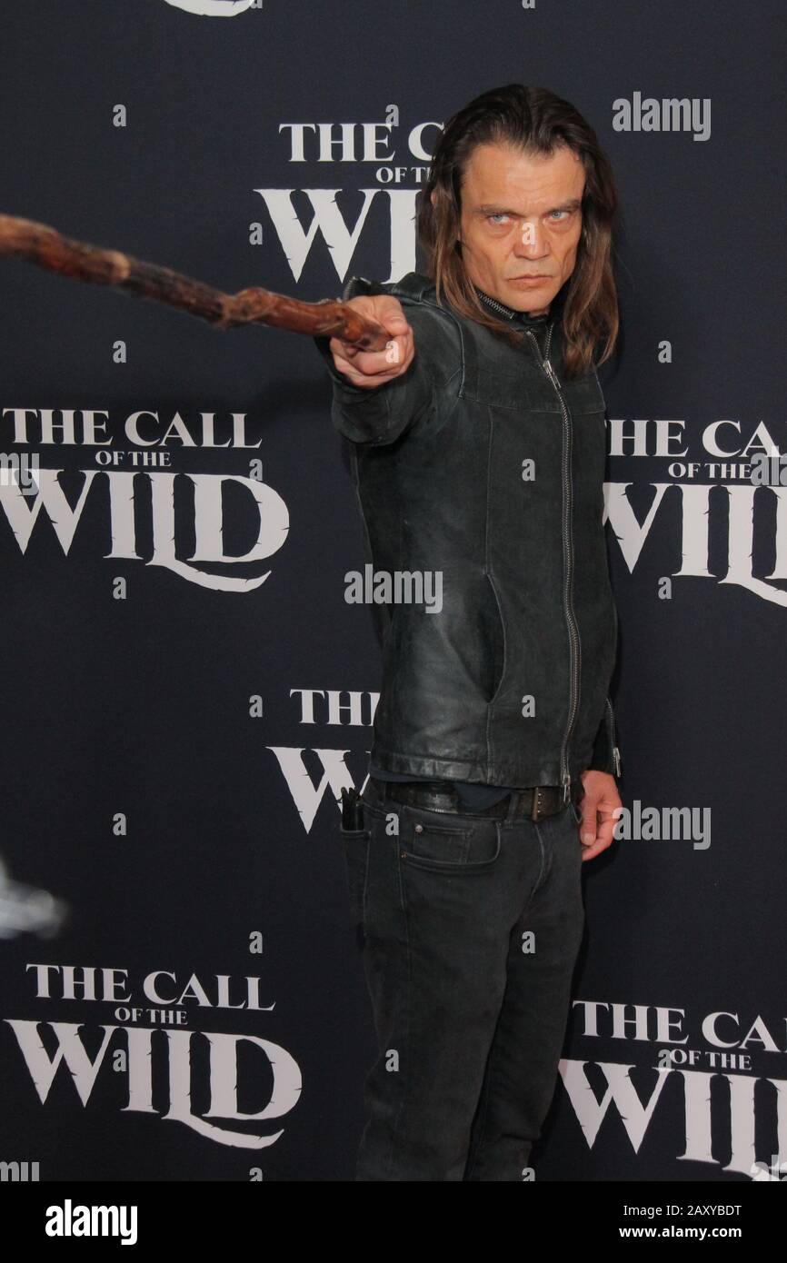 Los Angeles, USA. 13th Feb, 2020. Micah Fitzgerald at "The Call Of The ...