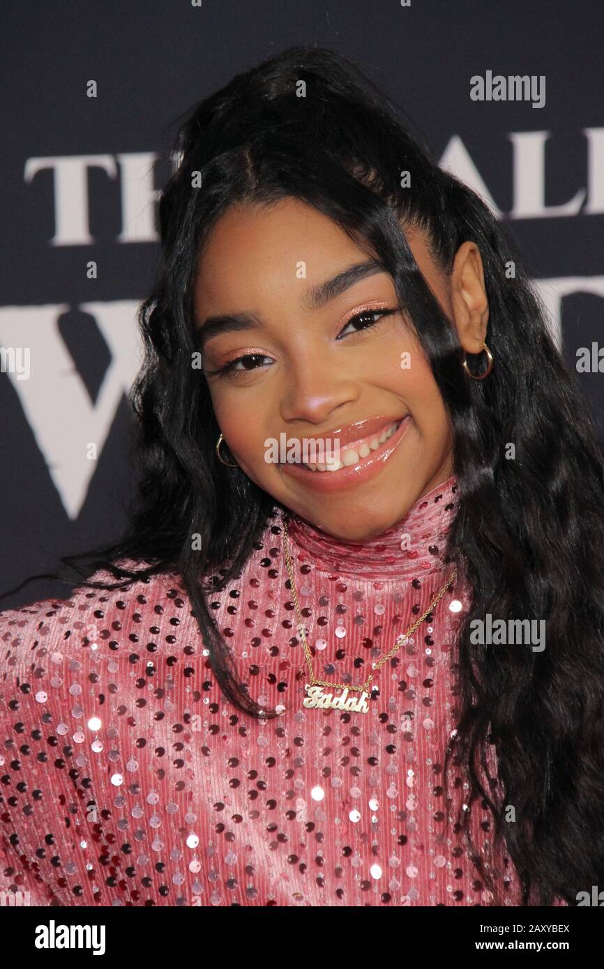 Los Angeles, USA. 13th Feb, 2020. Jadah Marie at "The Call Of The Wild ...